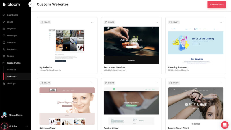 Bloom Launches Powerful Website Builder Designed for Freelancers | PetaPixel