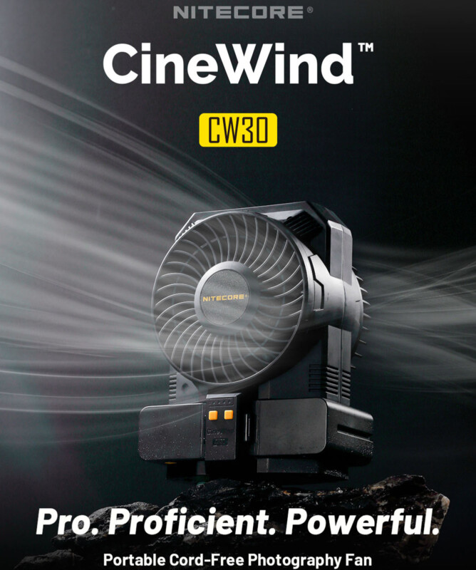 Nitecore's New CW30 Photography Fan is for Adding Drama to Your Images ...
