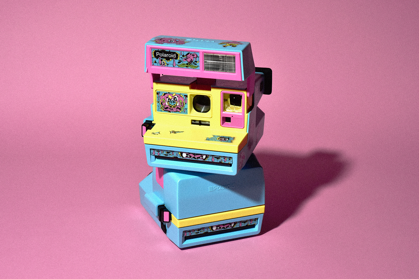 This Polaroid 600 is Emblazoned with the Artwork of Evan Weselmann ...