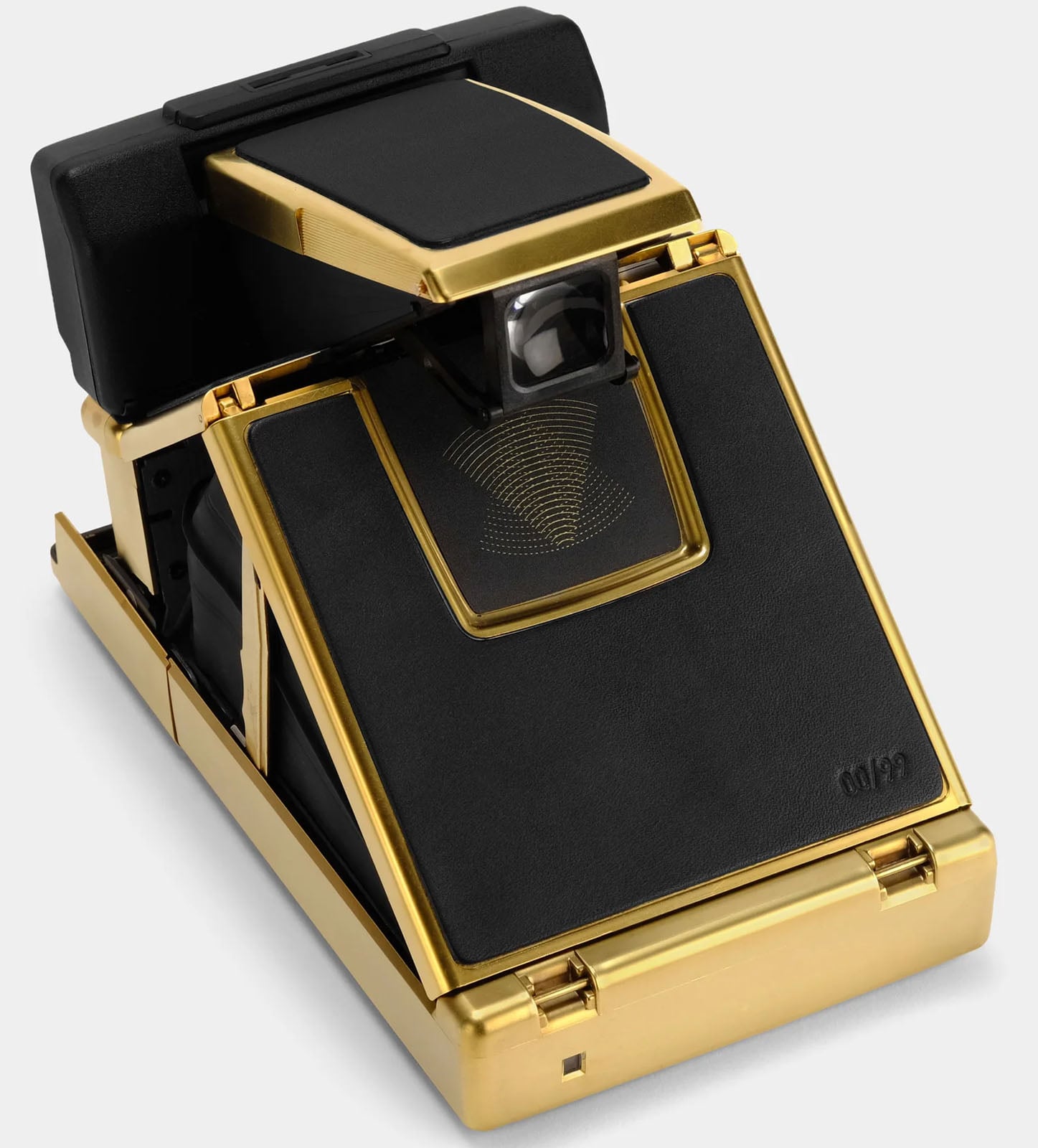 Retrospekt Plates Iconic Polaroid Instant Camera in 24K Gold | PetaPixel