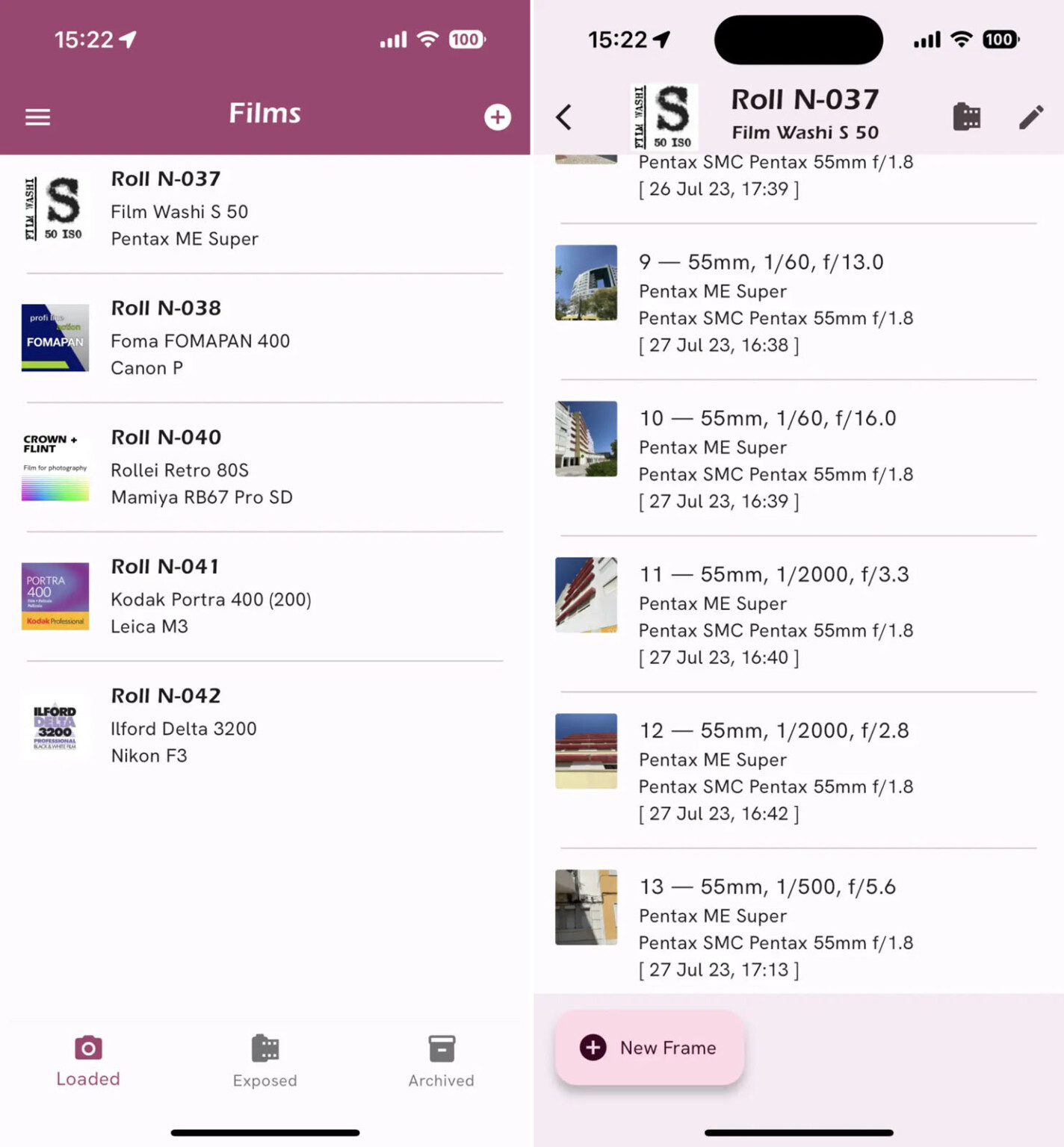 Smartphone App Aims to be Analog Photographers' Digital Companion ...