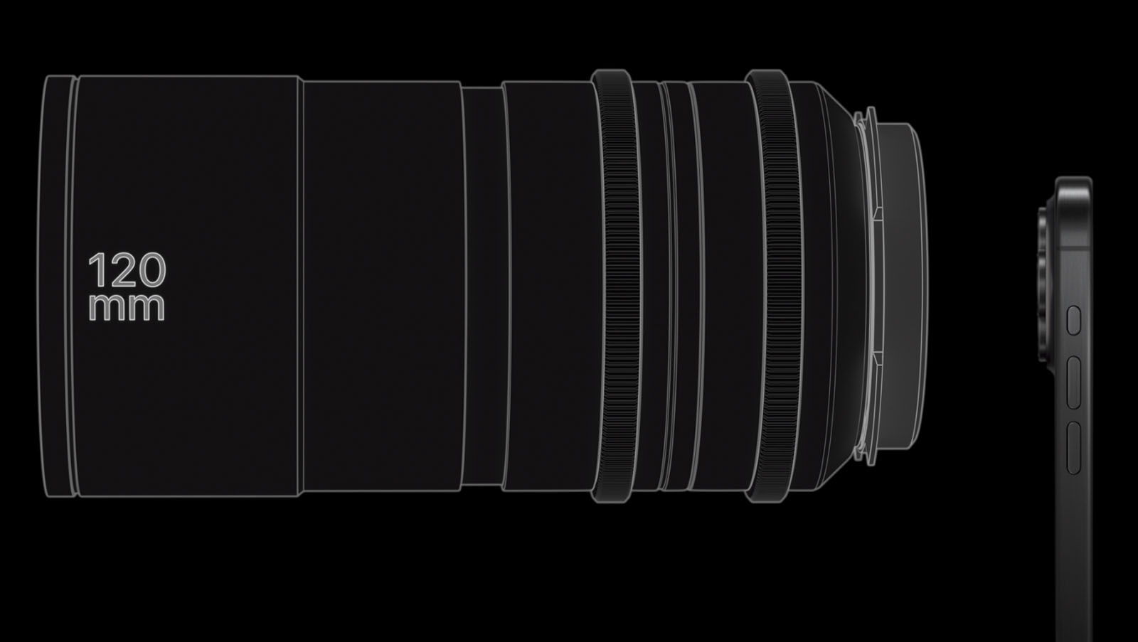 iPhone 15 Pro Max Has Bigger Sensor, 120mm Optical Zoom, Spatial Video ...