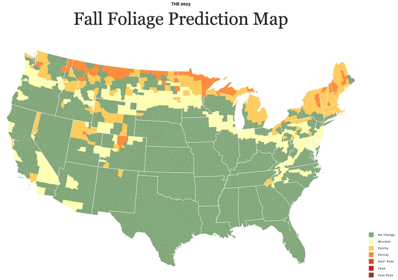 Best Fall Foliage Maps for Tracking Leaf Color Forecasts in 2025 | PetaPixel