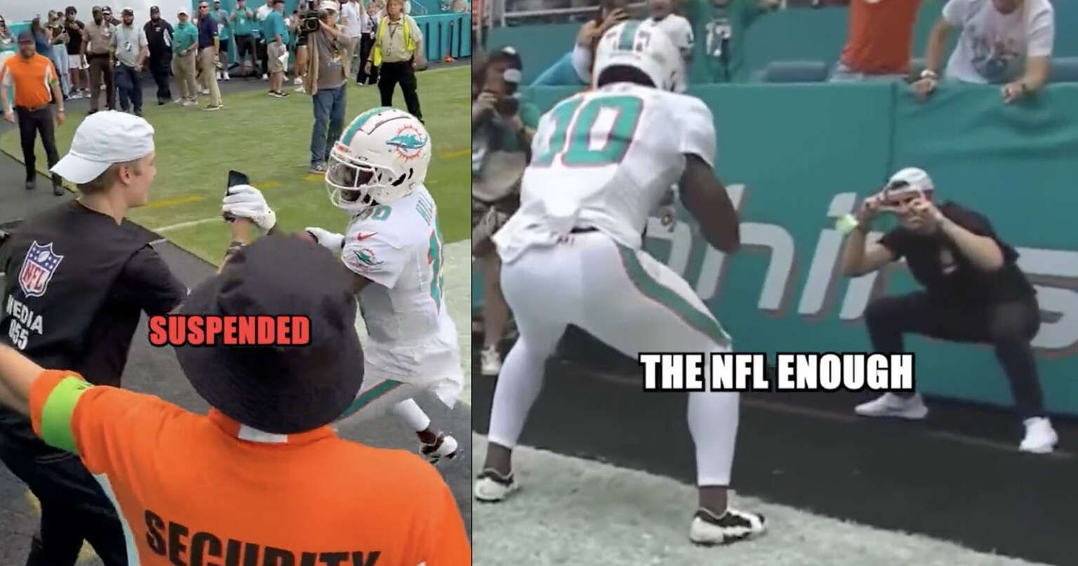 NFL Strips Photographer's Credentials for Helping Film Backflip ...