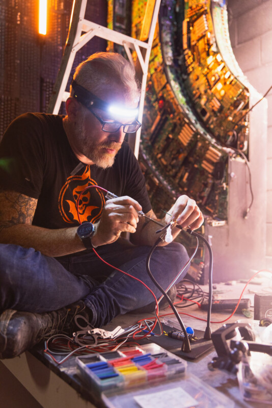 The World’s First E-Waste Art Installation Focuses on Right to Repair ...