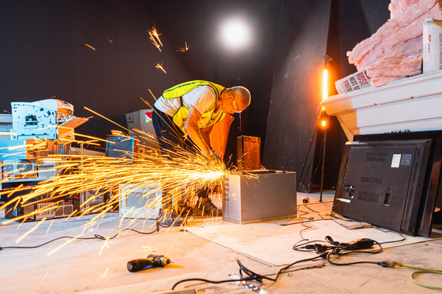 The World’s First E-Waste Art Installation Focuses on Right to Repair ...