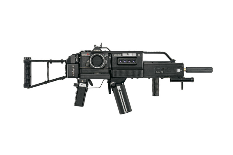 Photographer Inspires Discourse Using Gun Sculptures Made of Cameras ...