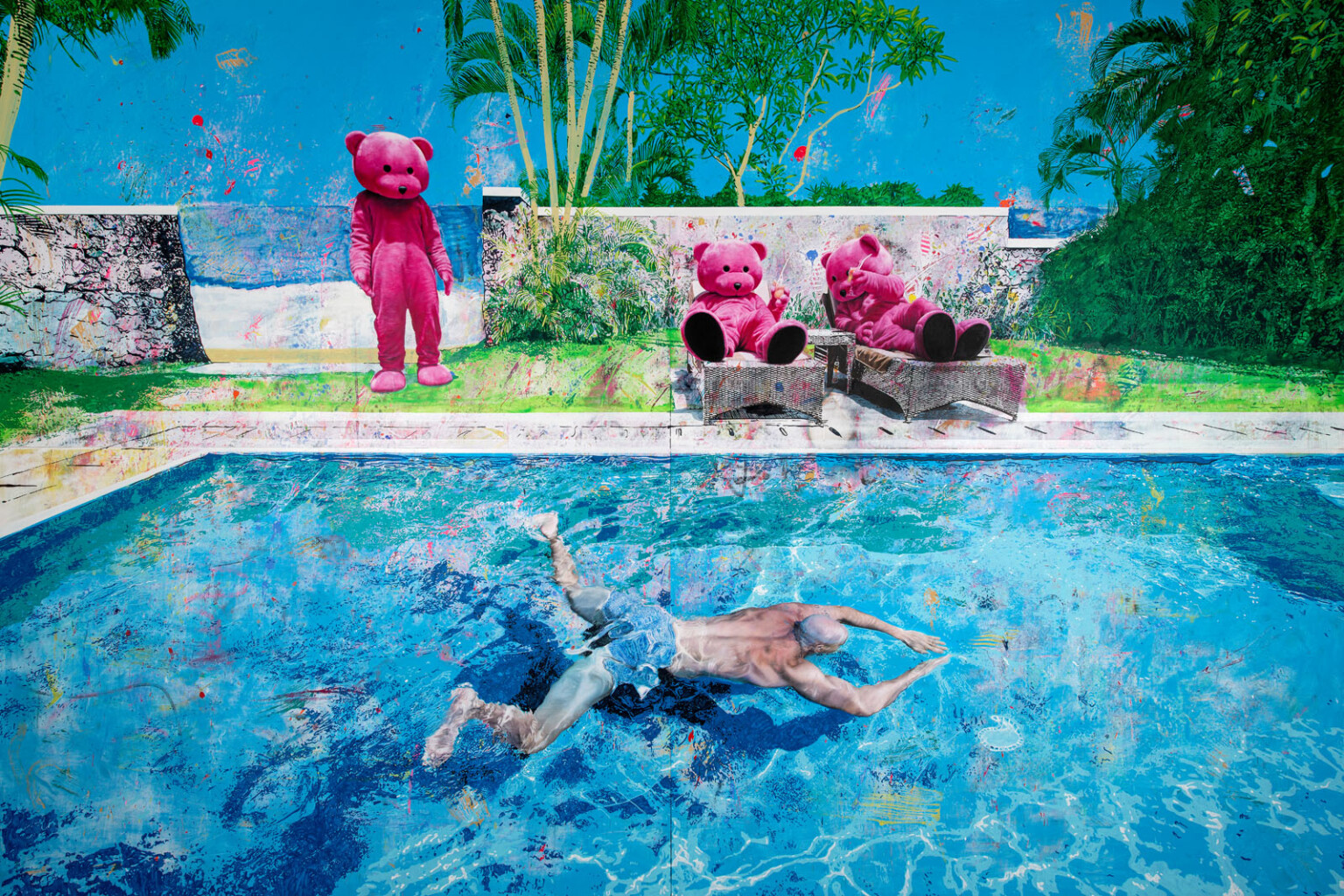 How Artist LUAP Healed Through His 'The Pink Bear' Photos | PetaPixel
