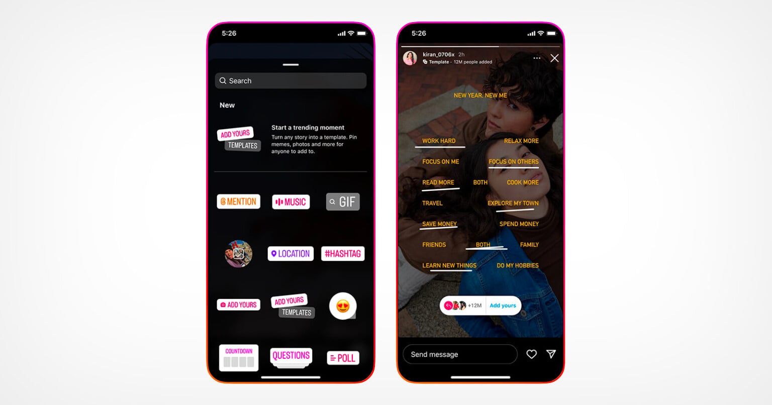 Instagram Makes Stories Meme-able With 'Add Yours' Template | PetaPixel