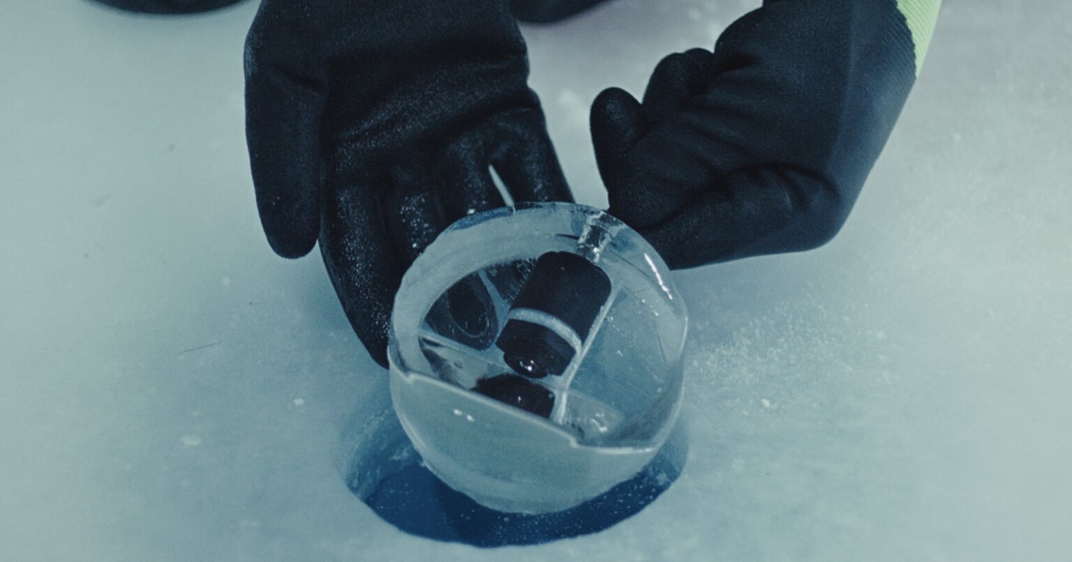 Engineers Freeze Camera Below Ice Hockey Rink to Capture 'Impossible ...