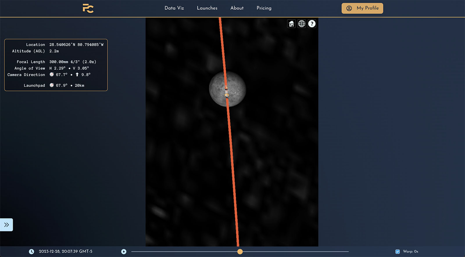 SpaceX Rocket Causes Moon to Ripple in Photographer's Fantastic Image ...