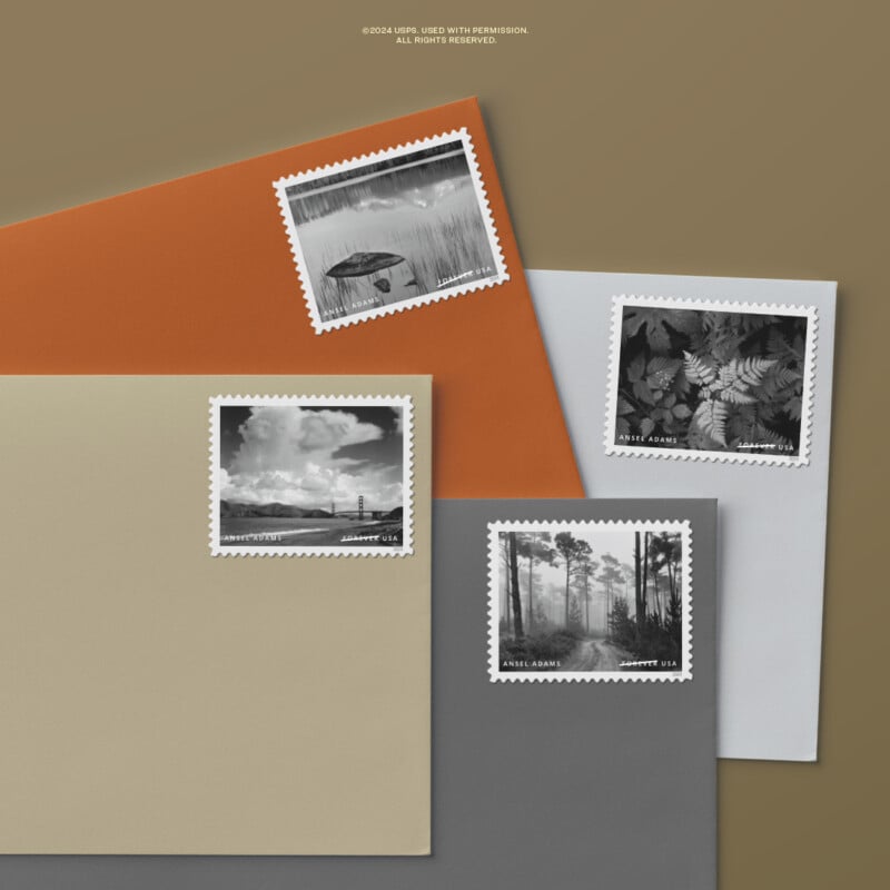16 Iconic Ansel Adams Photos to Be Featured in Set of USPS Stamps ...