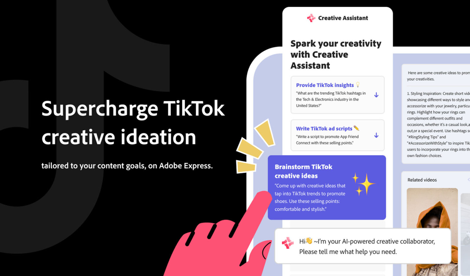 Adobe Express Now Includes an AI-Powered TikTok Creative Assistant ...