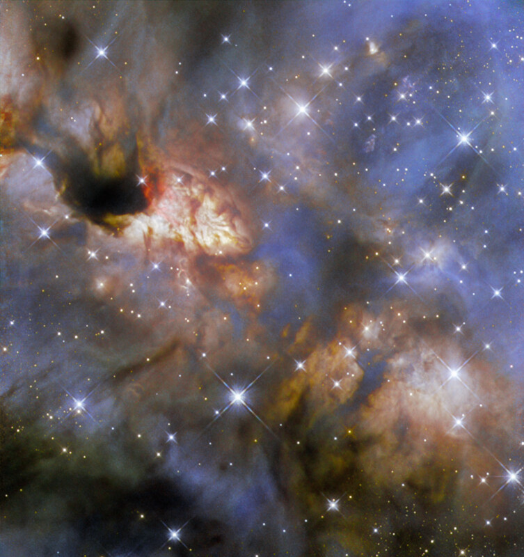 Hubble Captures a Colorful Stellar Nursery in the Milky Way | PetaPixel