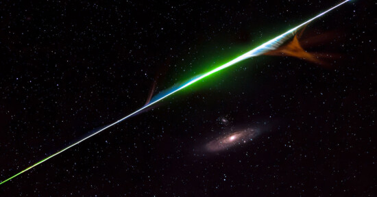 Behind This Once-In-a-Lifetime Photo of a Meteor Streaking by Andromeda ...