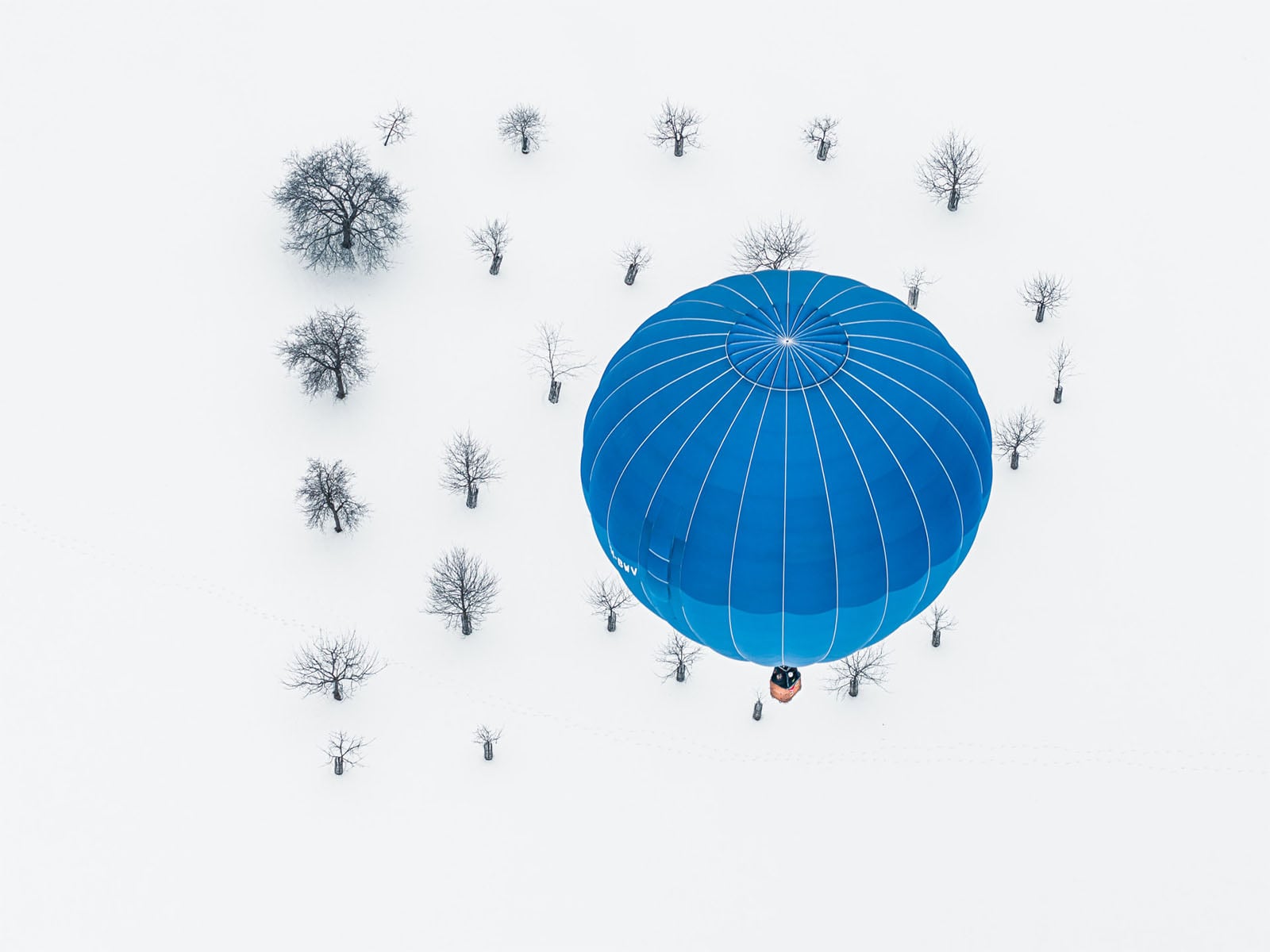 Painterly Winter Scene Named Best Drone Photo in SkyPixel Contest ...