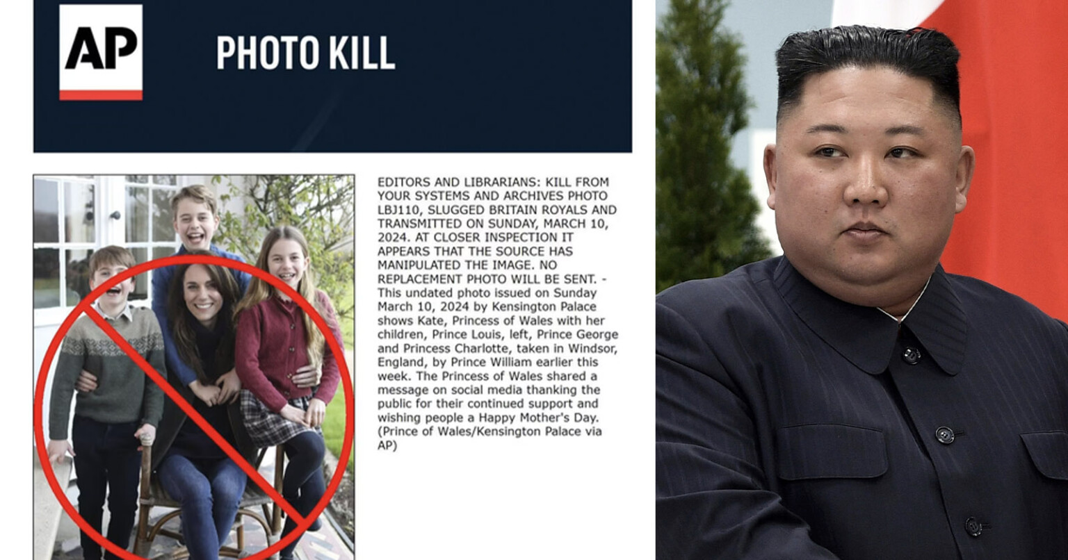 Photo Agencies Compare Royal Family to North Korea After Kate Editing ...