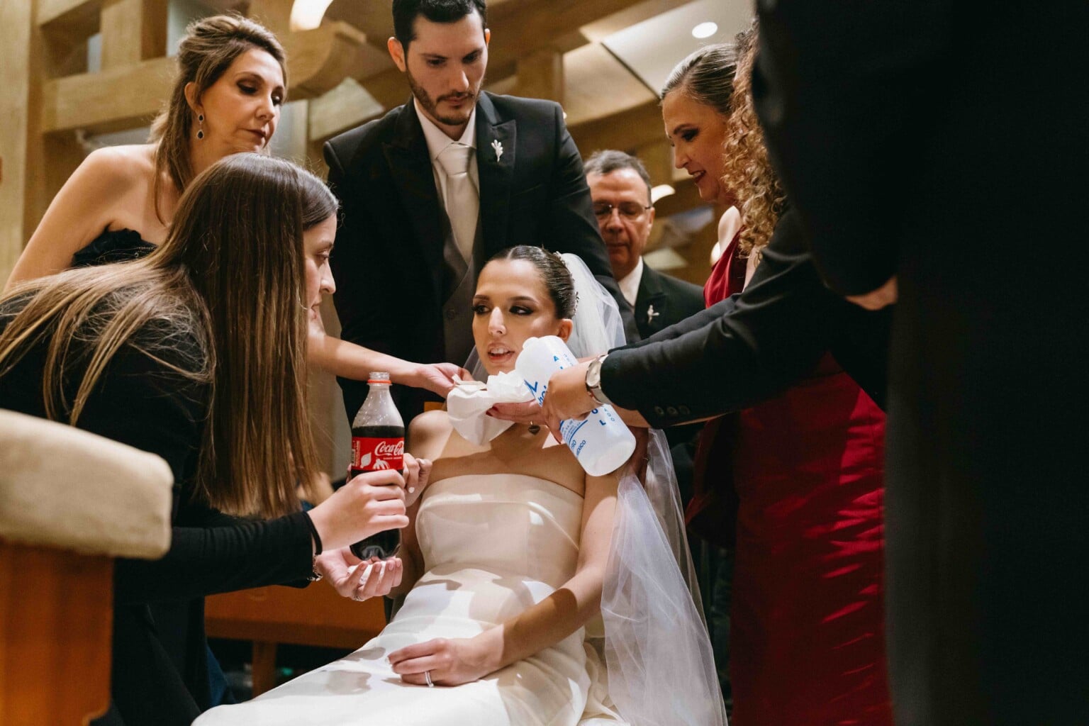 Wedding Photographer Goes Viral With Images of Bride Almost Passing Out ...