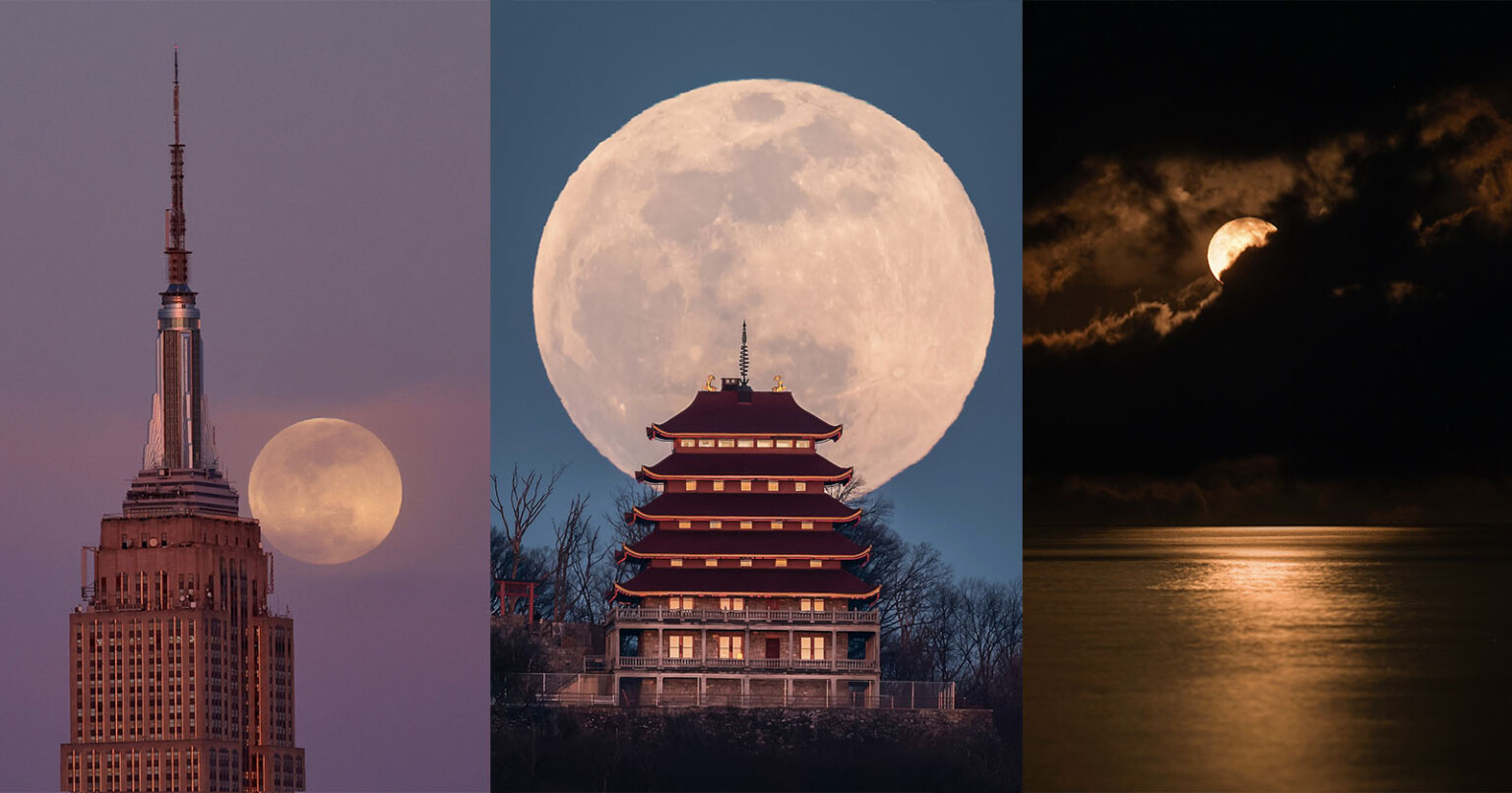 Phenomenal Photos of March's Full Worm Moon | PetaPixel