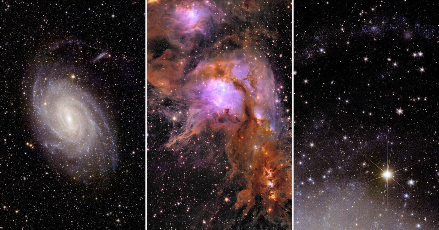 Euclid's First Science Photos Show 16 Million Cosmic Objects in ...