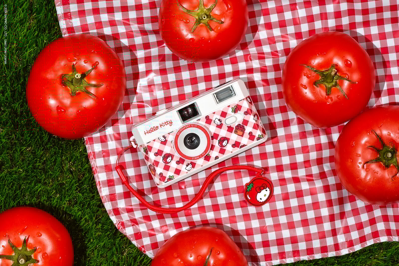 Celebrate Summer With This Hello Kitty Tomatoes-Themed Film Camera ...
