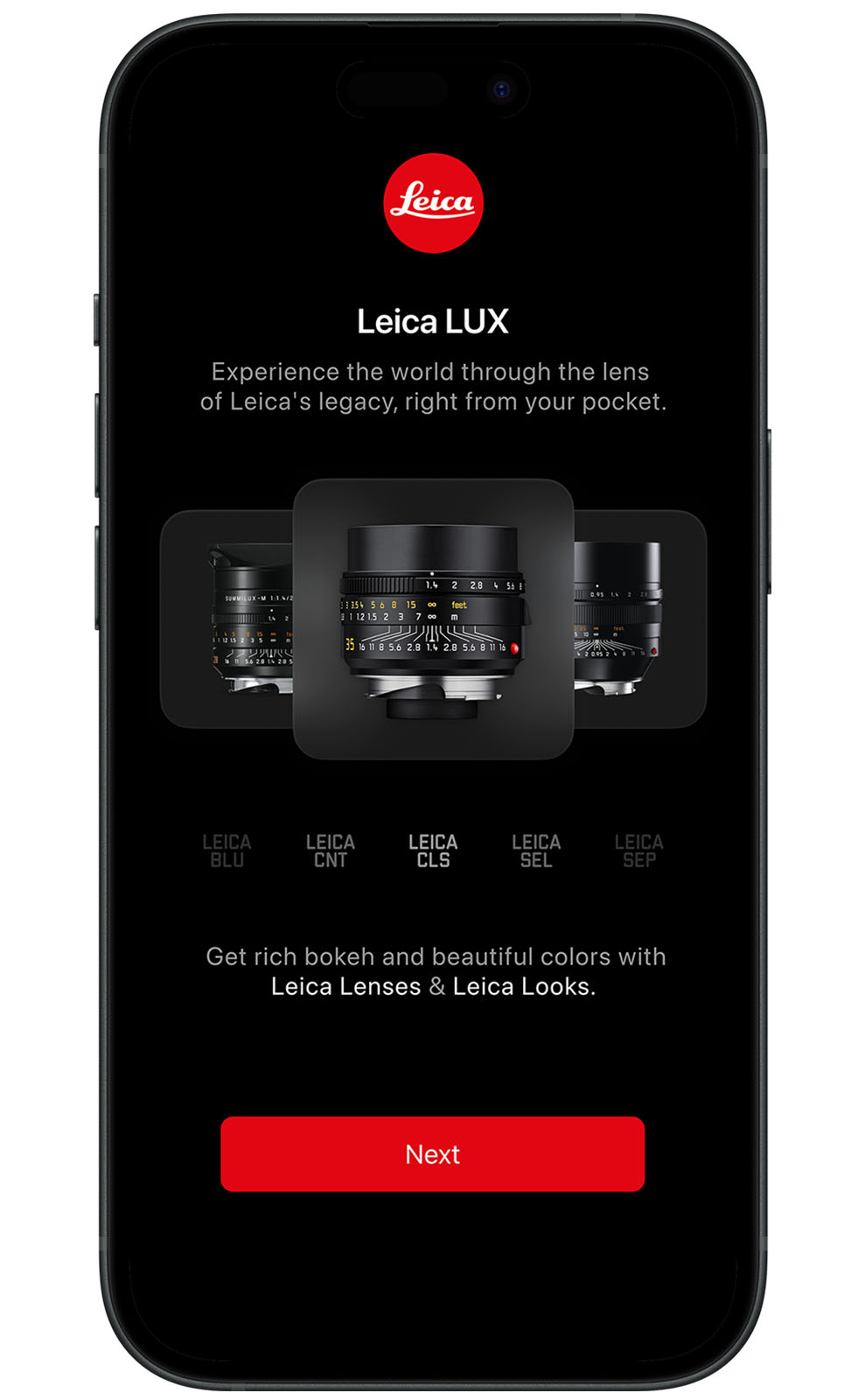 Leica LUX Is an iPhone Camera App With Leica Style and Lens Simulations ...