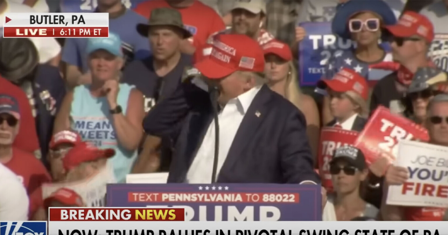 Photographer Captures Bullet Whizzing Past Trump's Head | PetaPixel
