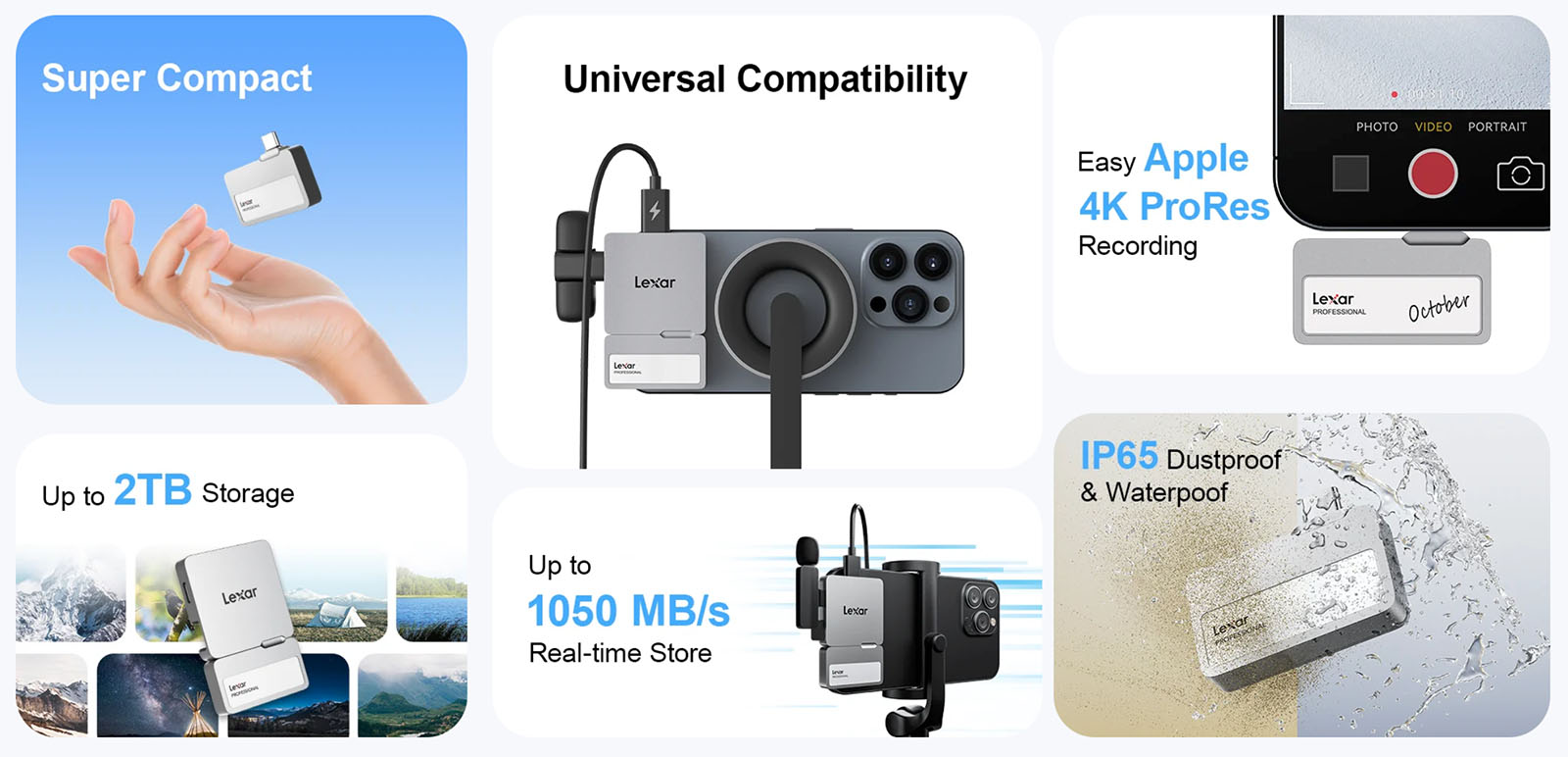 Lexar's New Professional Go SSD and Hub Are Made for Mobile Filmmakers | PetaPixel