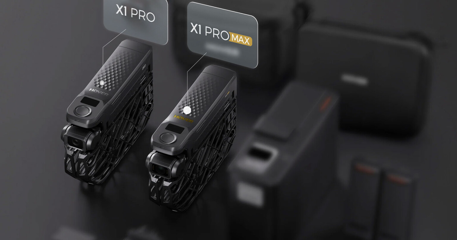 HoverAir Unveils X1 Pro and X1 Pro Max Self-Flying Drones | PetaPixel