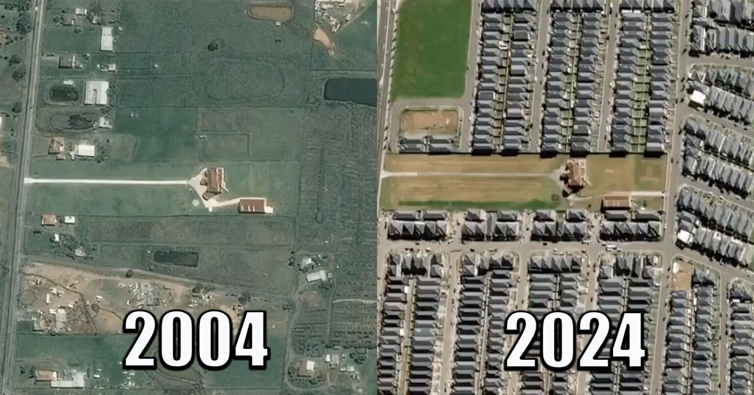 Fascinating Timelapse Video Shows Family's Stubborn Refusal to Sell ...