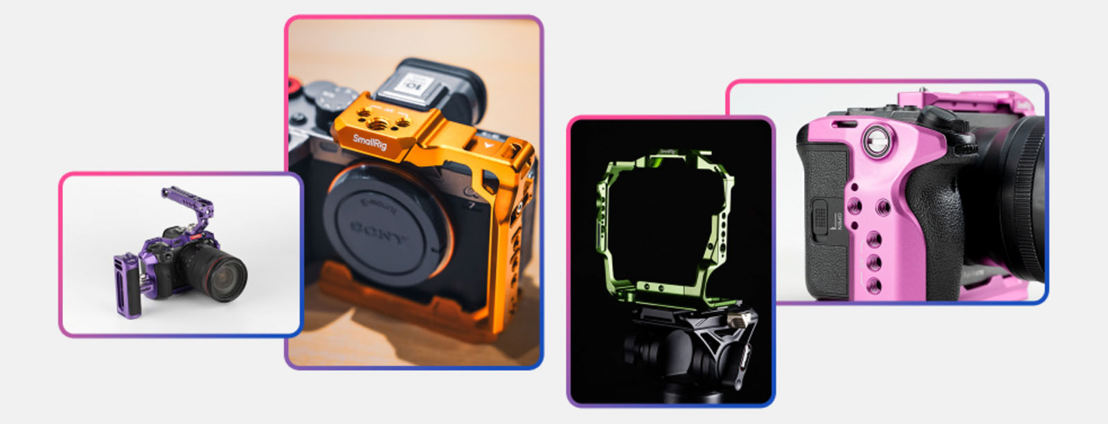 SmallRig's Limited-Edition Custom Camera Cages Add Color to Your Kit ...