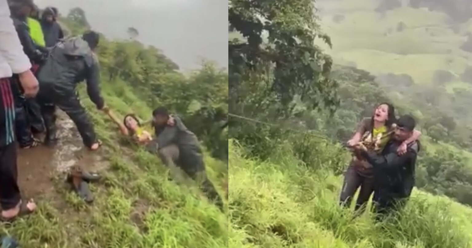 Woman Rescued After Falling into 100-Foot-Deep Gorge While Taking ...