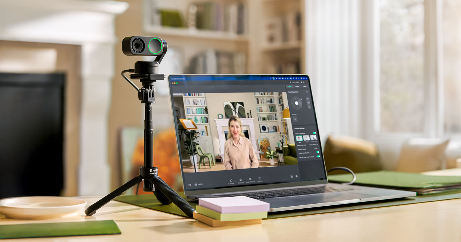 Insta360 Launches Two New AI-Powered 4K Webcams | PetaPixel