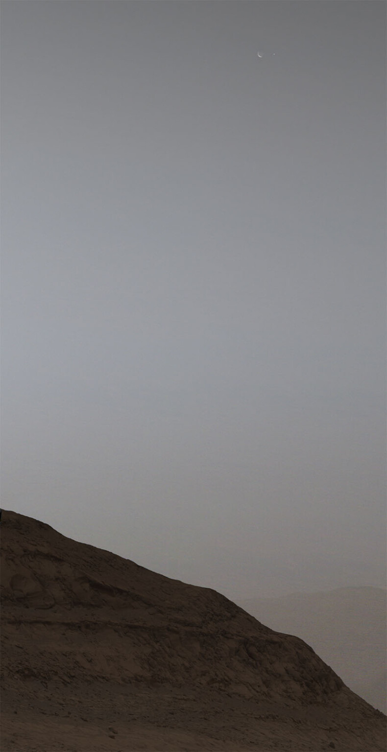 How the Mars Curiosity Rover Captured a Unique Portrait of Earth from ...