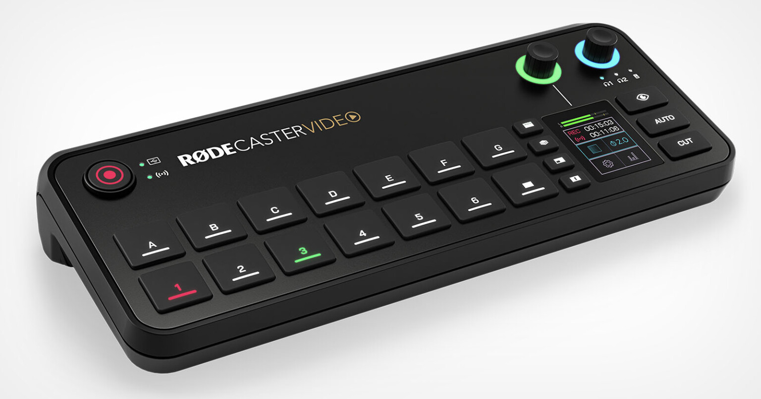 The RodeCaster Video Is an Intelligent All-in-One Video Production ...