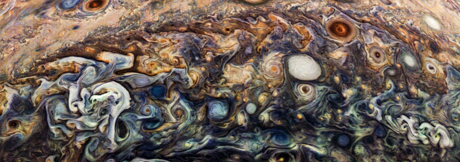 The Most Spectacular Images From Juno's Latest Close Flyby of Jupiter ...