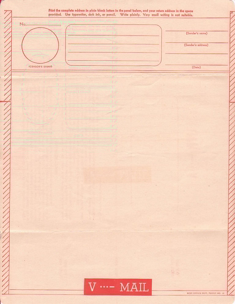 V-Mail: A Photo-Based Technological Triumph in Wartime Communication ...