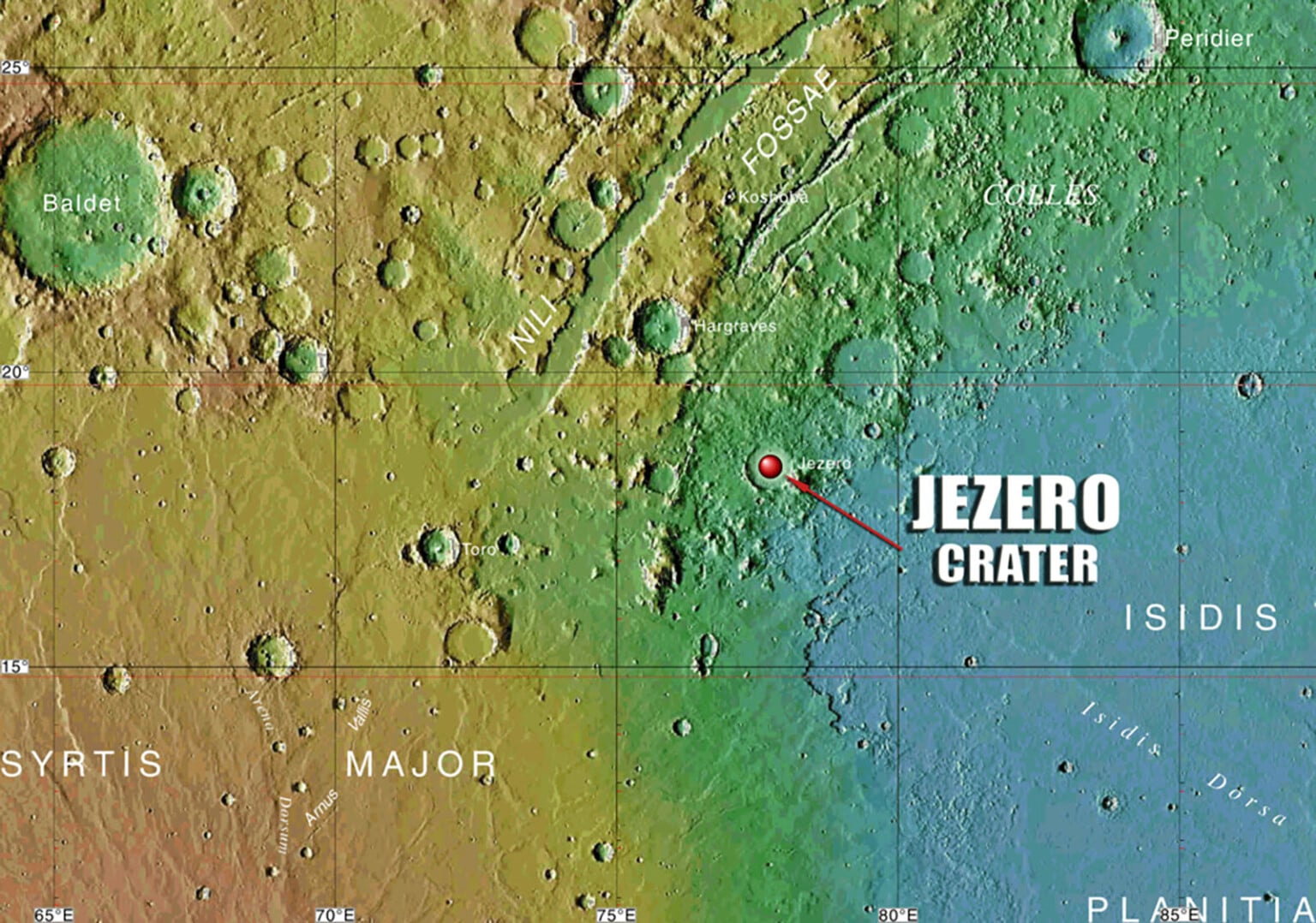 Mars Perseverance Rover Climbs Out of Jezero Crater and Onto New ...