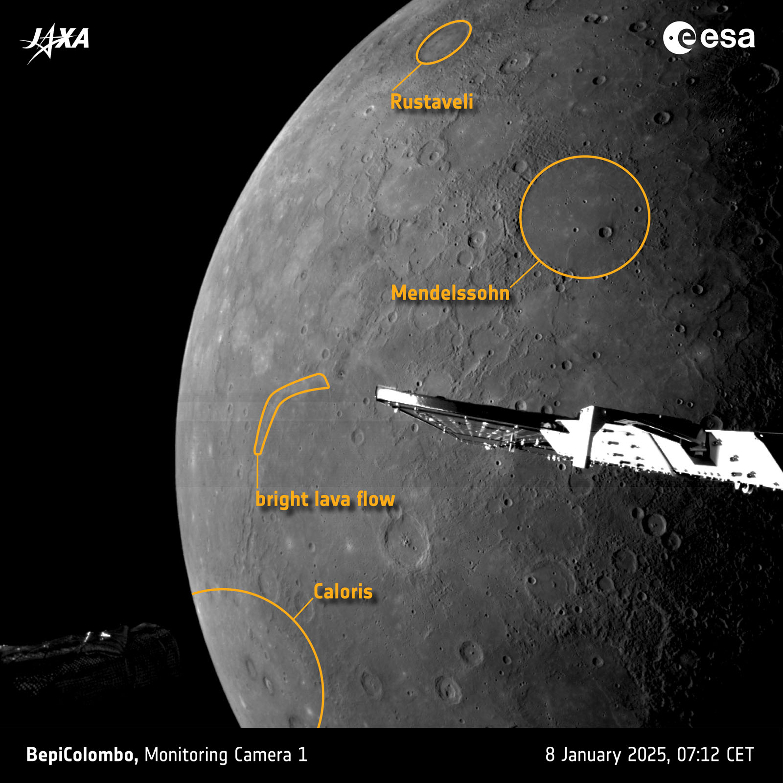 The Three Best Photos From BepiColombo's Historic Mercury Flyby | PetaPixel