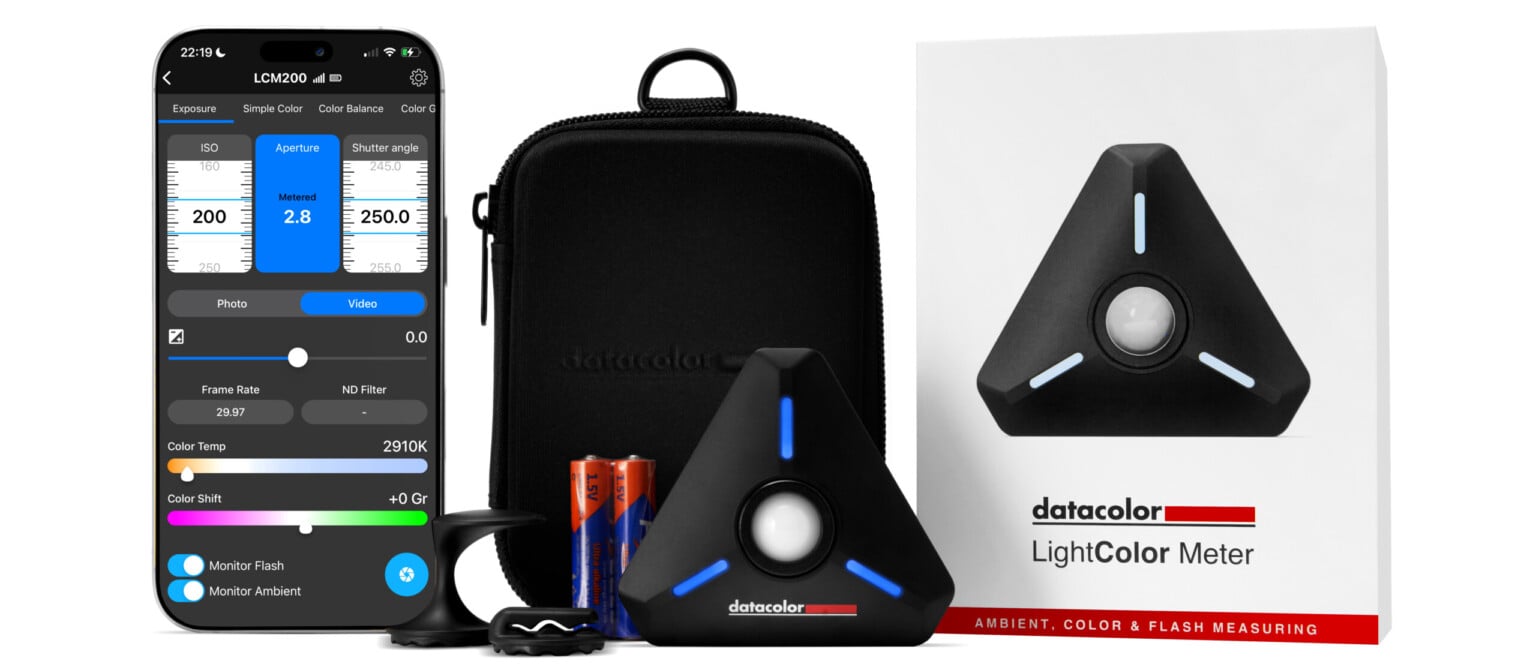 Datacolor's Sci-Fi-Looking LightColor Light Meter Measures Color Temp ...