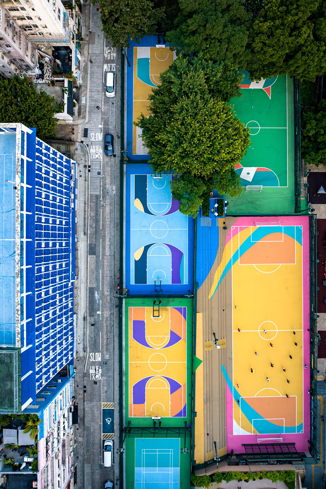 This Photographer Captured All 2,549 Basketball Courts In Hong Kong ...
