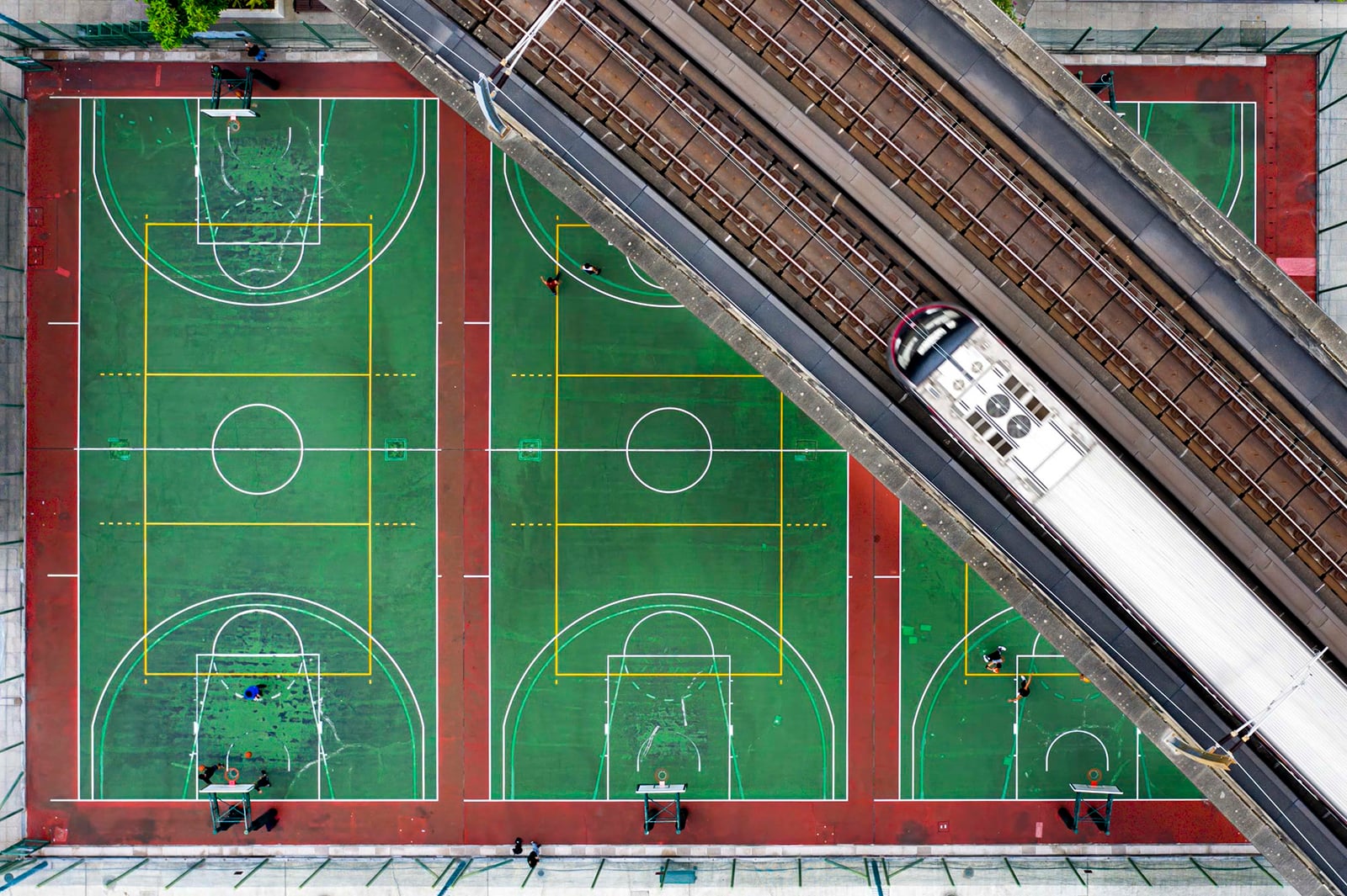 This Photographer Captured All 2,549 Basketball Courts In Hong Kong ...