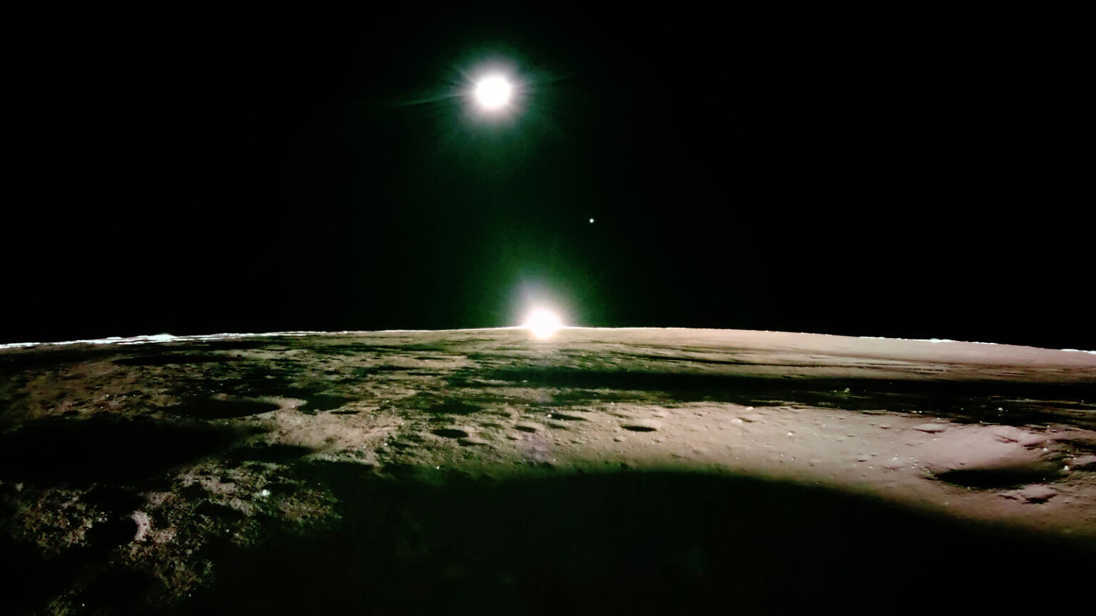 Blue Ghost Moon Lander Captures First-Ever Photos of a Lunar Sunset ...