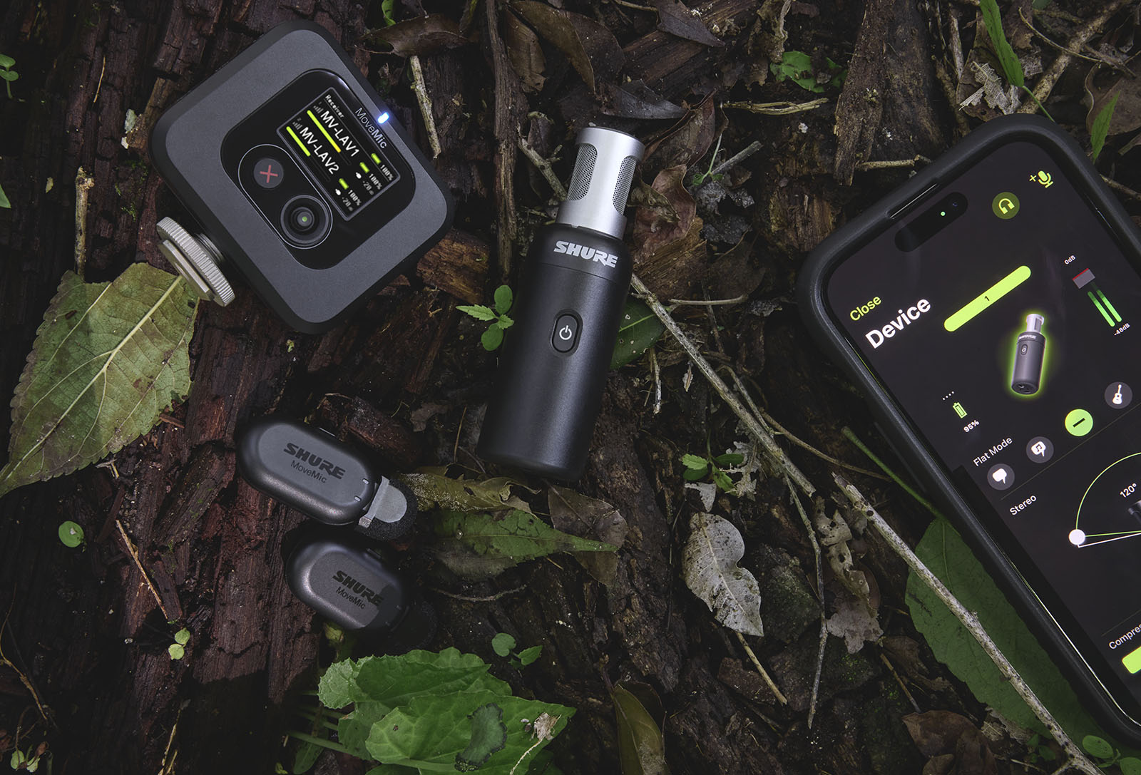 Shure's MoveMic 88+ is a Wireless Field Recording Mic With 4 Polar ...