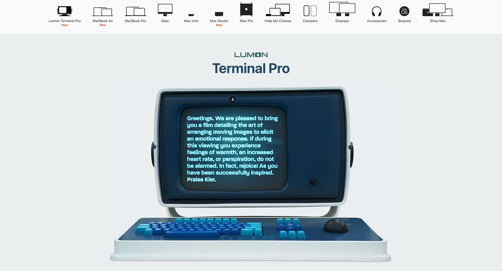 Apple 'Launches' Lumon Terminal Pro from Hit Apple TV+ Series 'Severance' | PetaPixel
