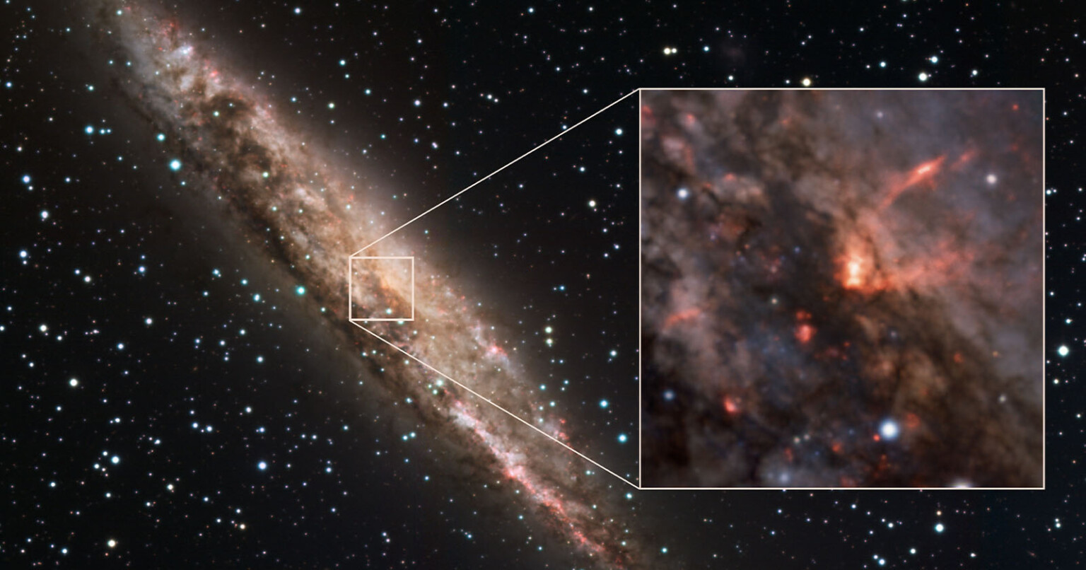 'Ravenous' Supermassive Black Hole is Captured Belching Out 'Food' Into ...