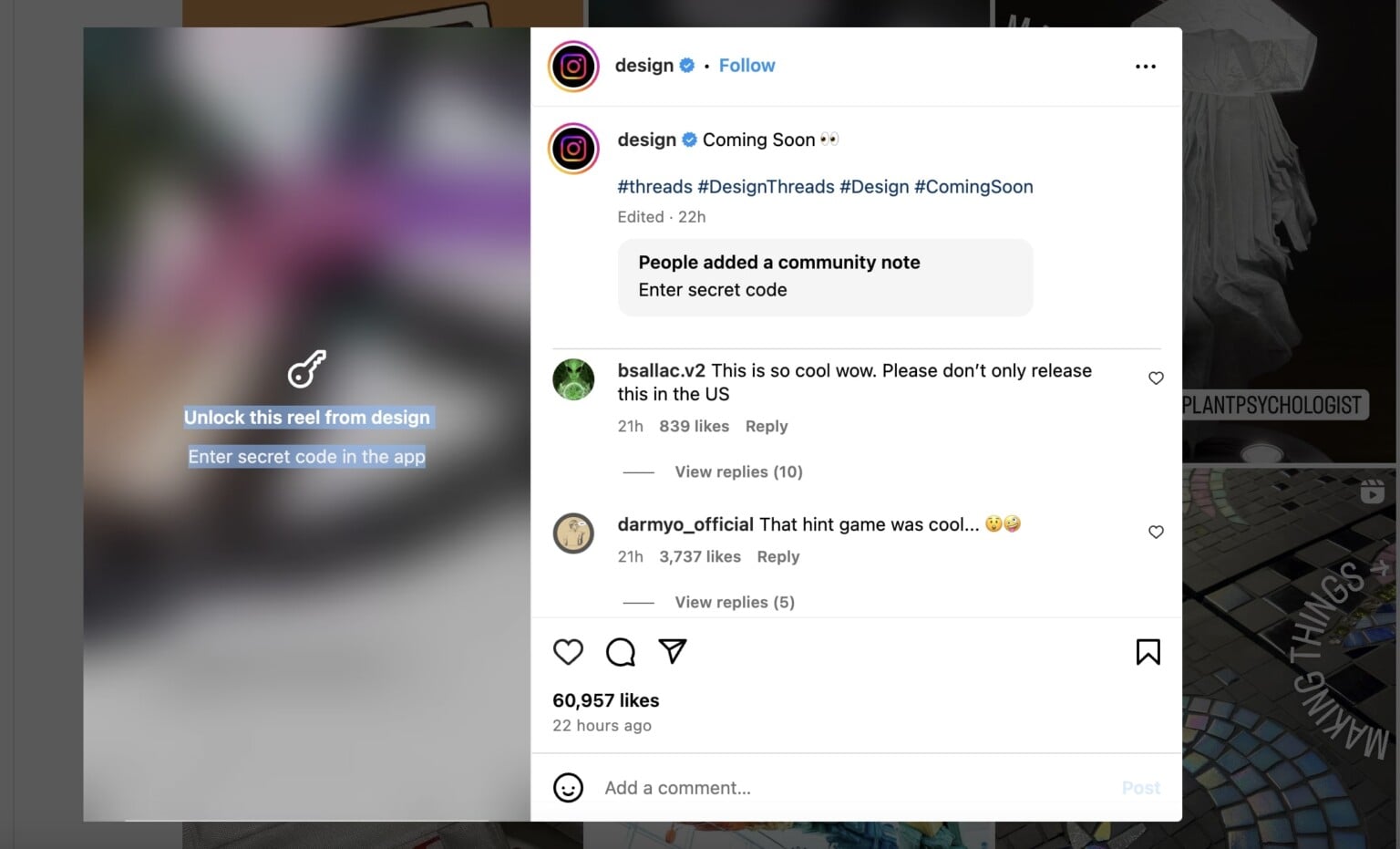 Instagram Tests 'Lockable' Posts Which Require Secret Code to View ...