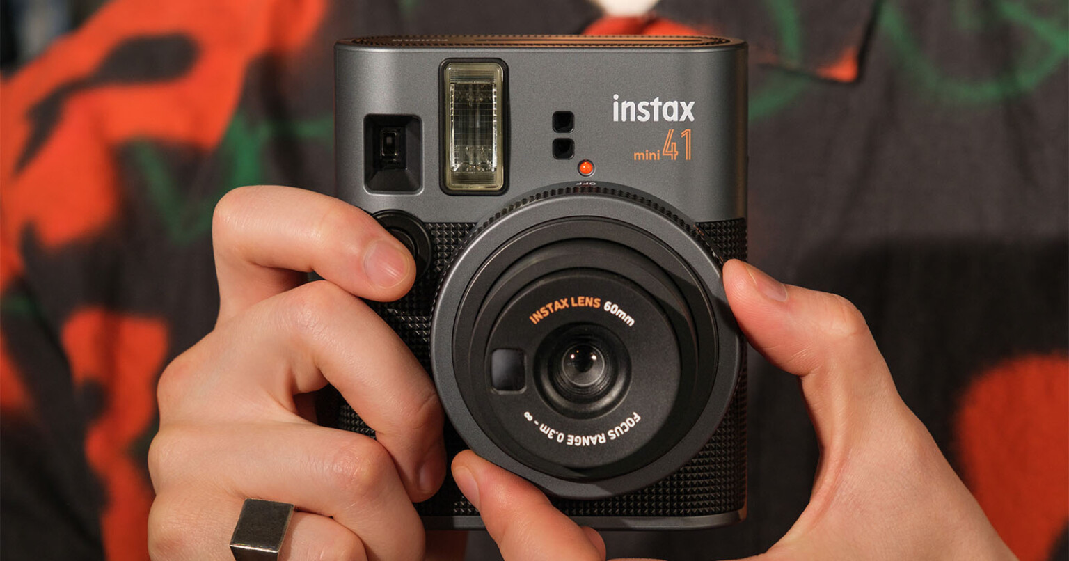 Fujifilm's New Instax mini 41 Instant Camera Captures Better Close-Ups ...