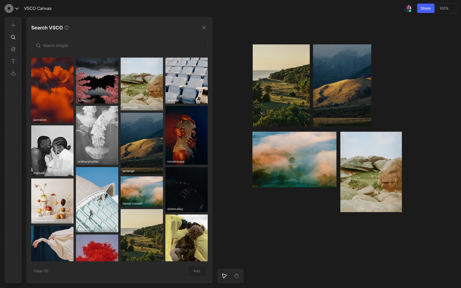 VSCO Canvas is a 'Human-Centered, AI-Assisted' Moodboarding Tool ...
