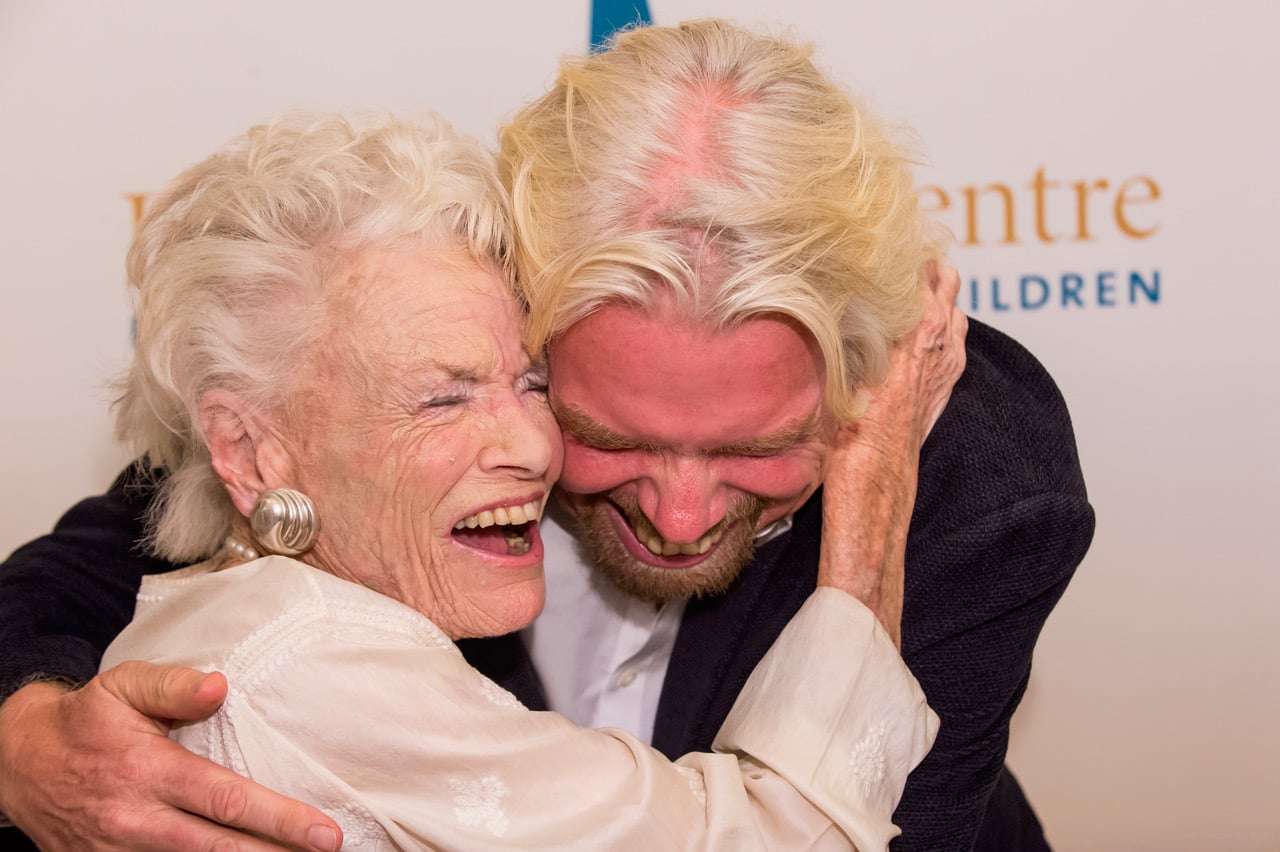 Photographer Sues Virgin Over Photo of Richard Branson's Late Mother ...
